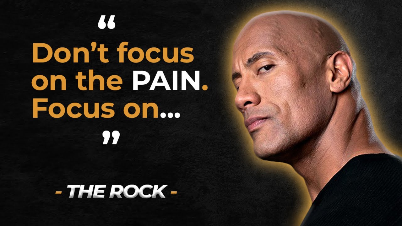 Dwayne Johnson Quotes on Success, Hard work, Self-Discipline (THE ROCK ...