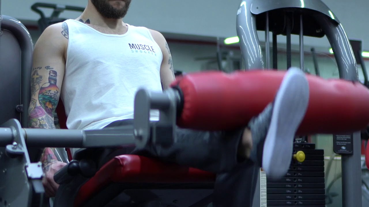 Single Leg Extensions Demo - YouTube