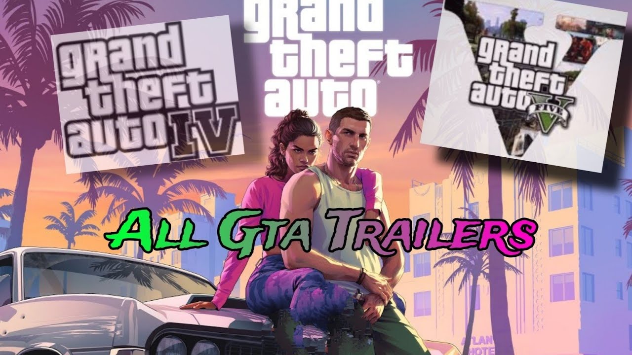 All gta 4 | 5 | 6 Trailers *First trailers 4k 60fps - YouTube