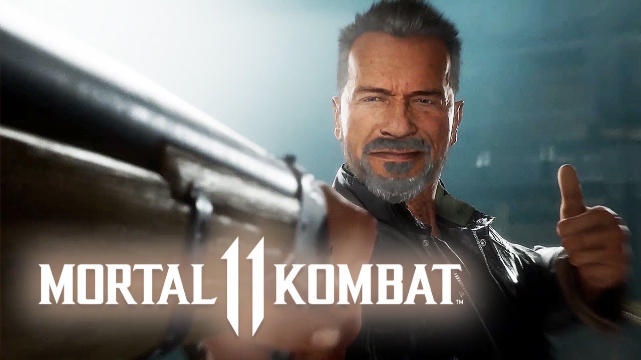 Mortal Kombat 11 - Official Terminator T-800 Gameplay Trailer - YouTube