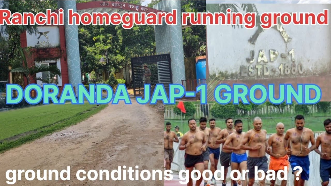 DORANDA JAP-1 ground , Ranchi homeguard running ground for girls and ...