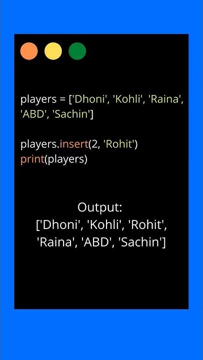 Insert Function In Python Programming Shorts Pythontutorial Python Pythonprogramming Code
