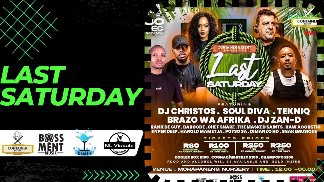 HYPER DEEP & POTSO SA, LIVE - CONTAINER EATERY LAST SATURDAY - YouTube