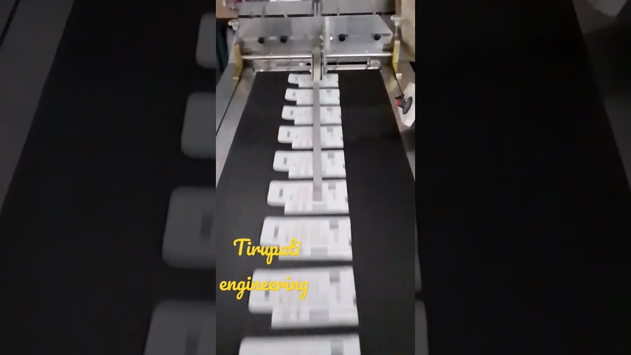 automatic carton feeder conveyor machine - YouTube