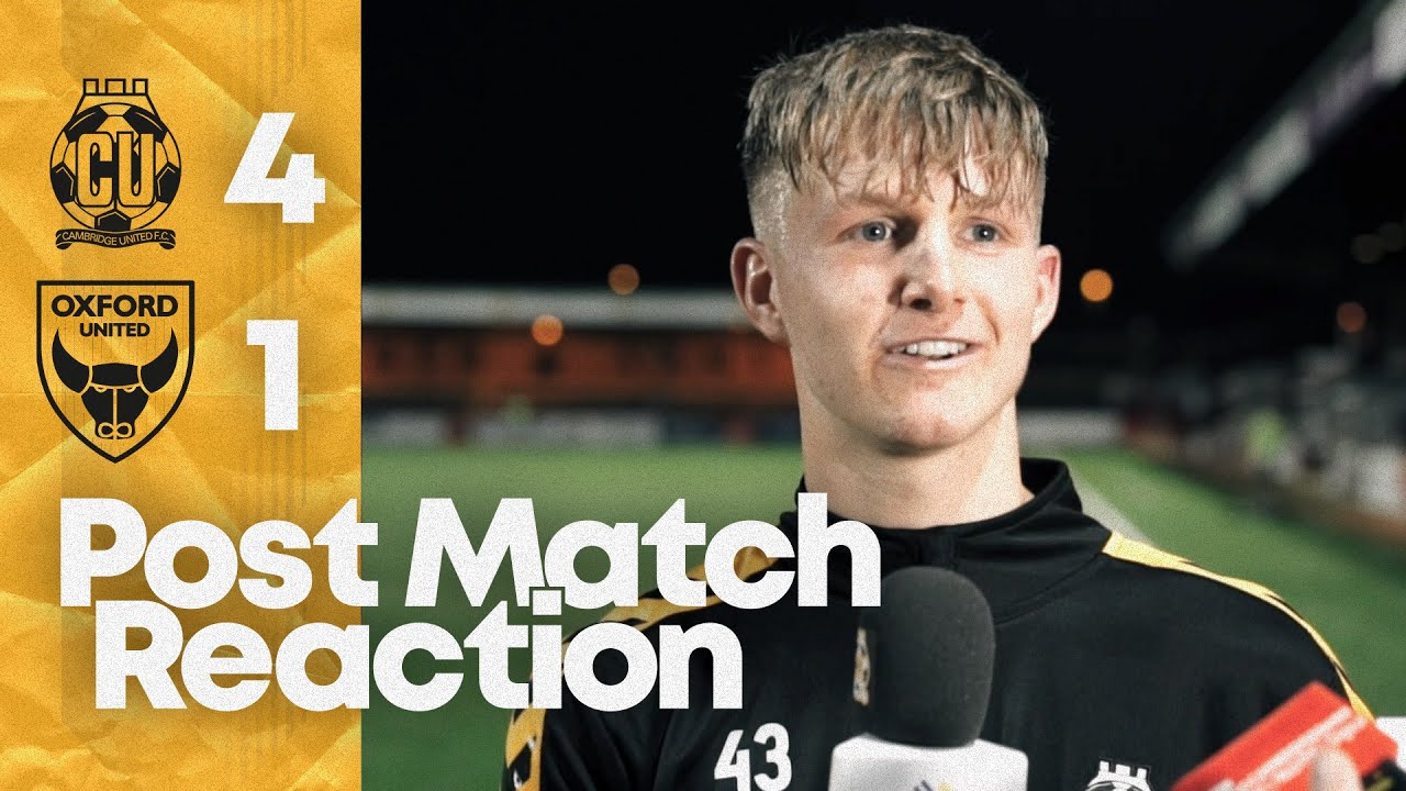 Post-Match Reaction | 16-year-old Kai Yearn after his debut goal versus ...
