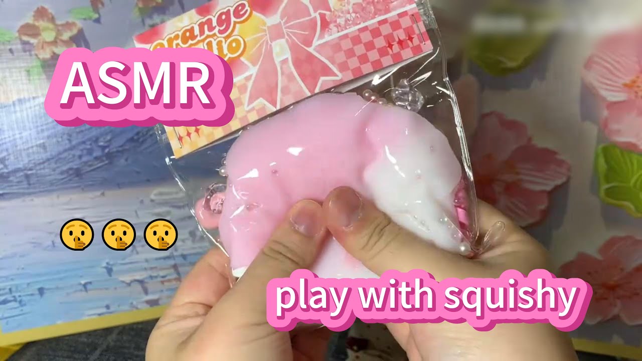 ASMR | Immersive play squishy series 2👌👌no talking no music #handmade # ...