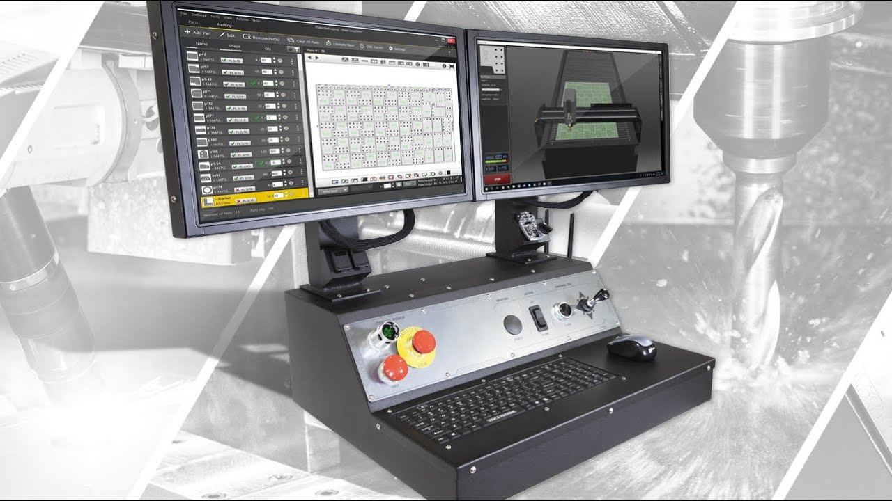 ATek's New Plasma Cutting & CNC Drilling Controller - YouTube