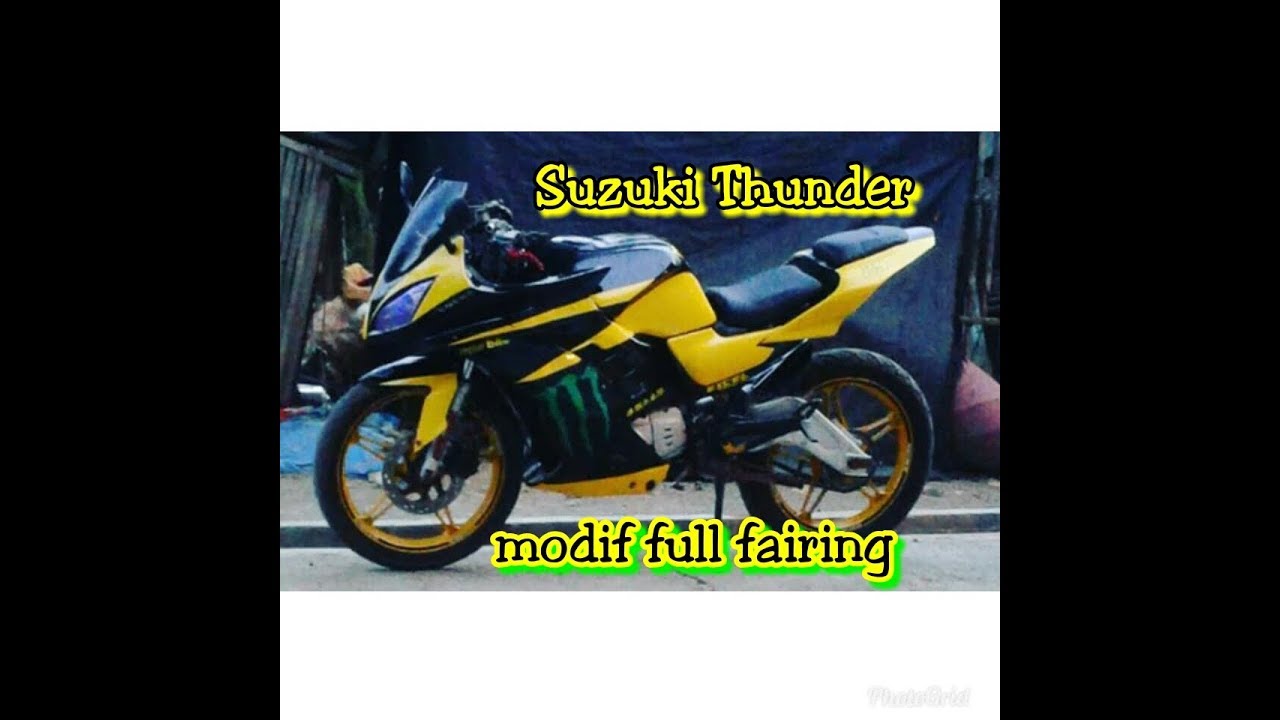 Suzuki Thunder 125 modif pairing - YouTube