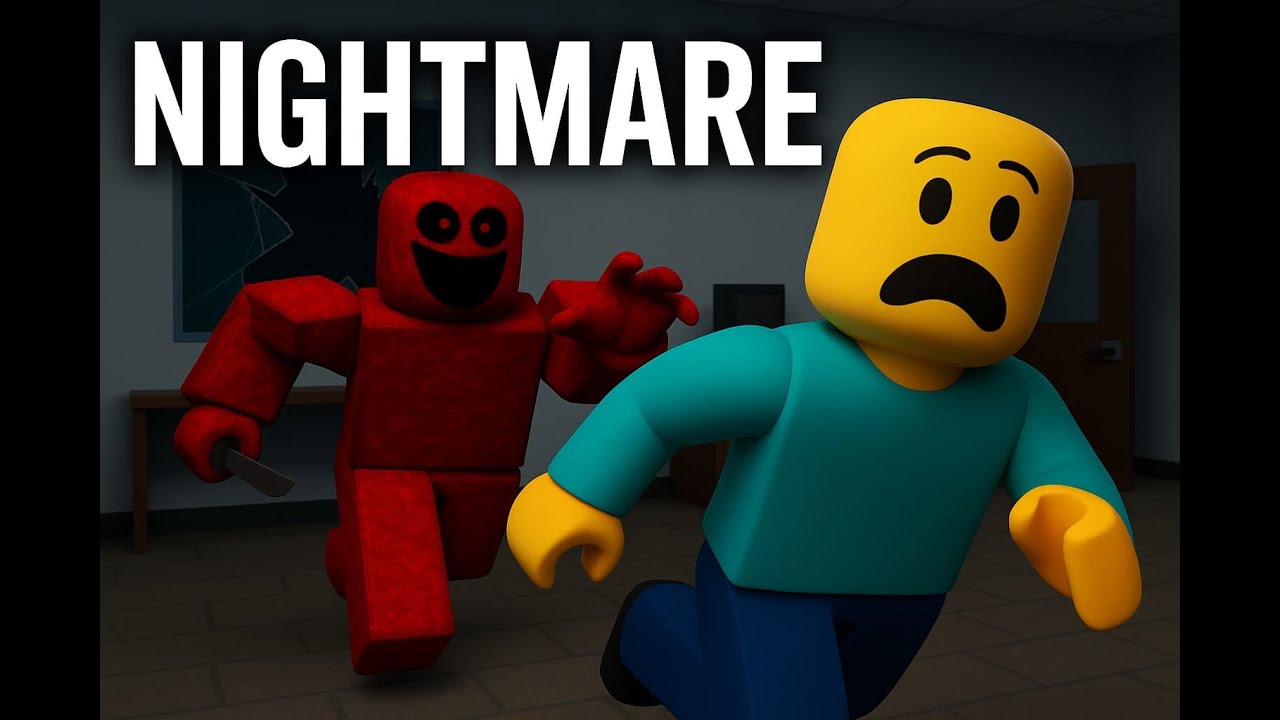 Bị Mắc Kẹt Trong Phòng Kín Đáng Sợ – Nightmare Roblox - YouTube