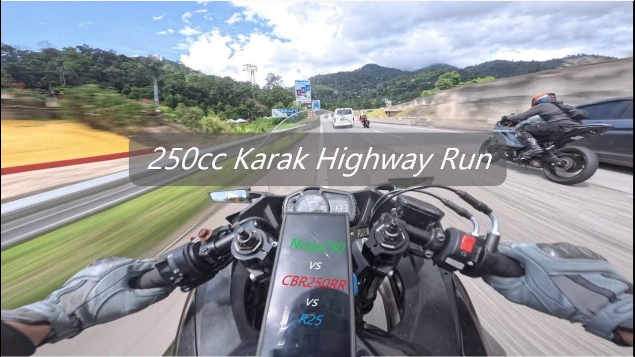 pov : 250cc Karak Highway Run | [4K] Insta360 Ace Pro 2 - YouTube
