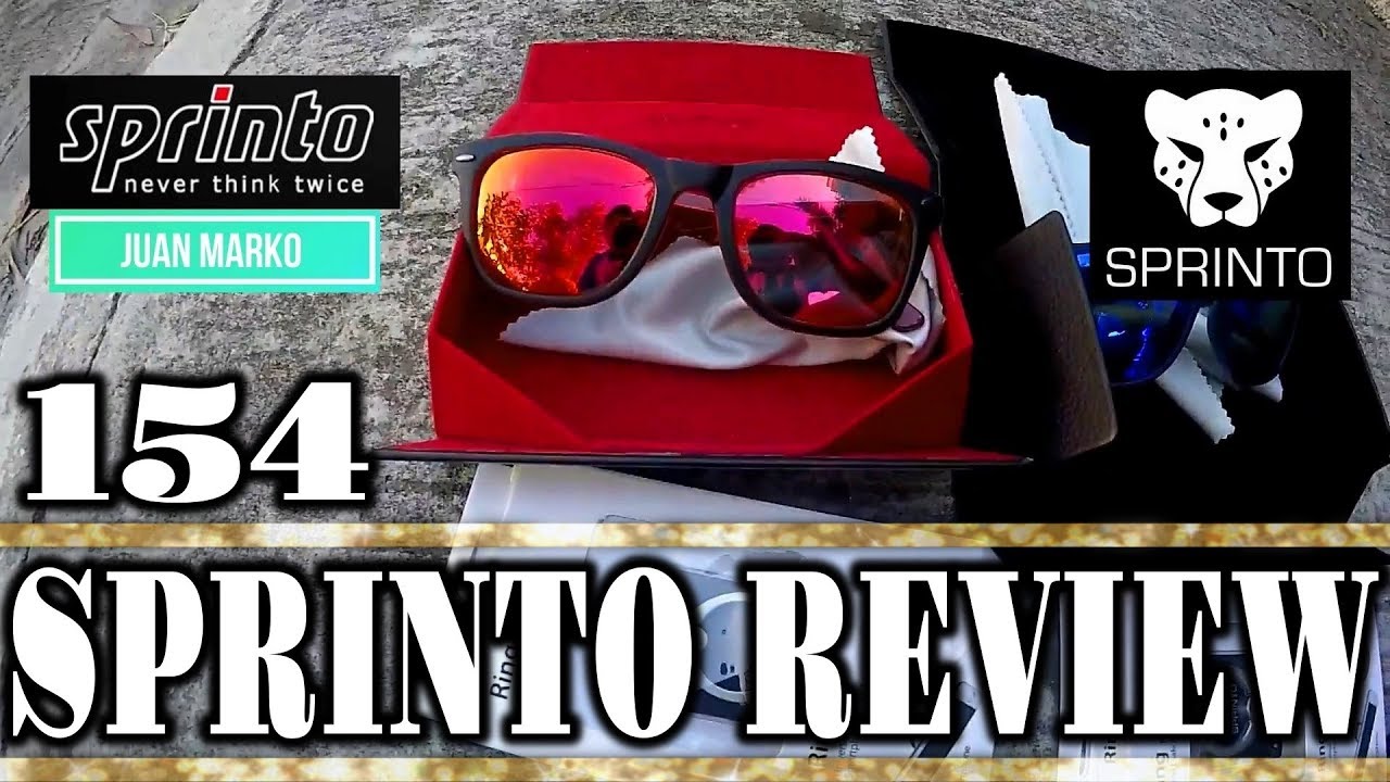 Sprinto Sunglasses | Product Review 2019 - YouTube