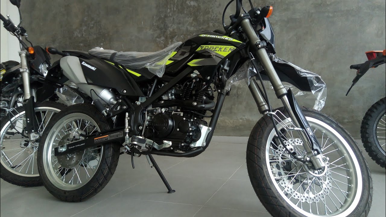 Intip desain grafis/warna baru facelift kawasaki dtracker 150 black ...
