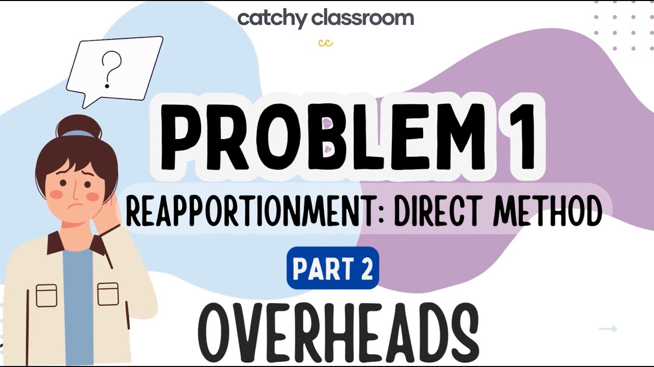 #2 OVERHEAD - Reapportionment : Direct Method |UGCF NEP SEM 4| BCOM H ...