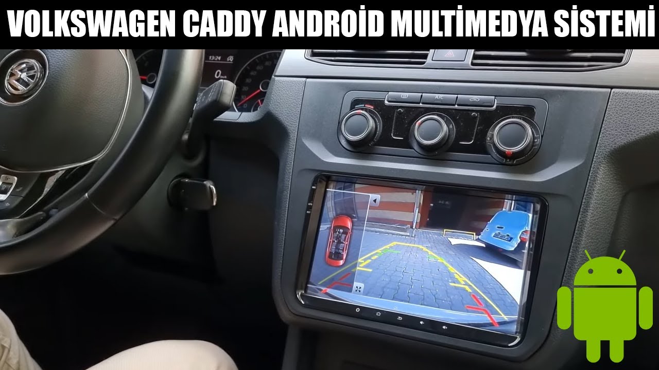 Volkswagen Caddy | Android Multimedya Sistemi! 22-1543 - YouTube