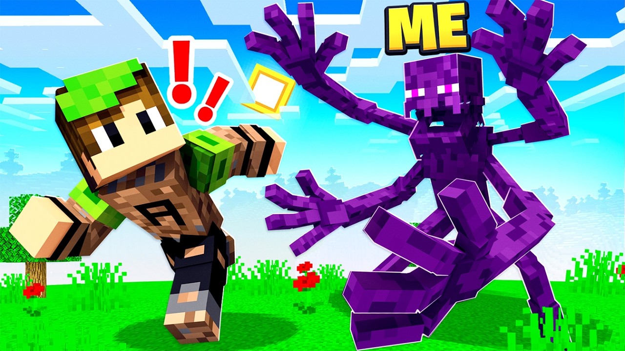 Morphing into EVERY Mutant Creature in Minecraft - YouTube