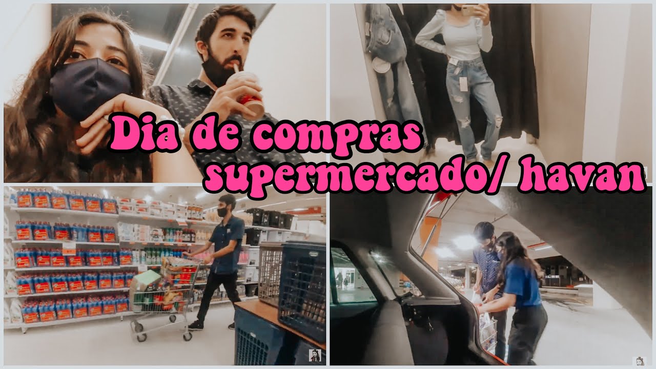 Compras do mês (supermercado) + compras na havan - YouTube