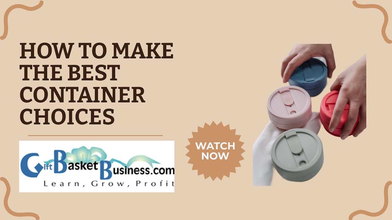 Make Wise Container Choices - YouTube
