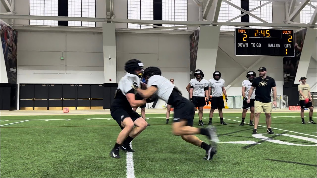 WE HAVE ACTION - First Day in Pads: Coach Prime & CU Buffs Spring Ball ...
