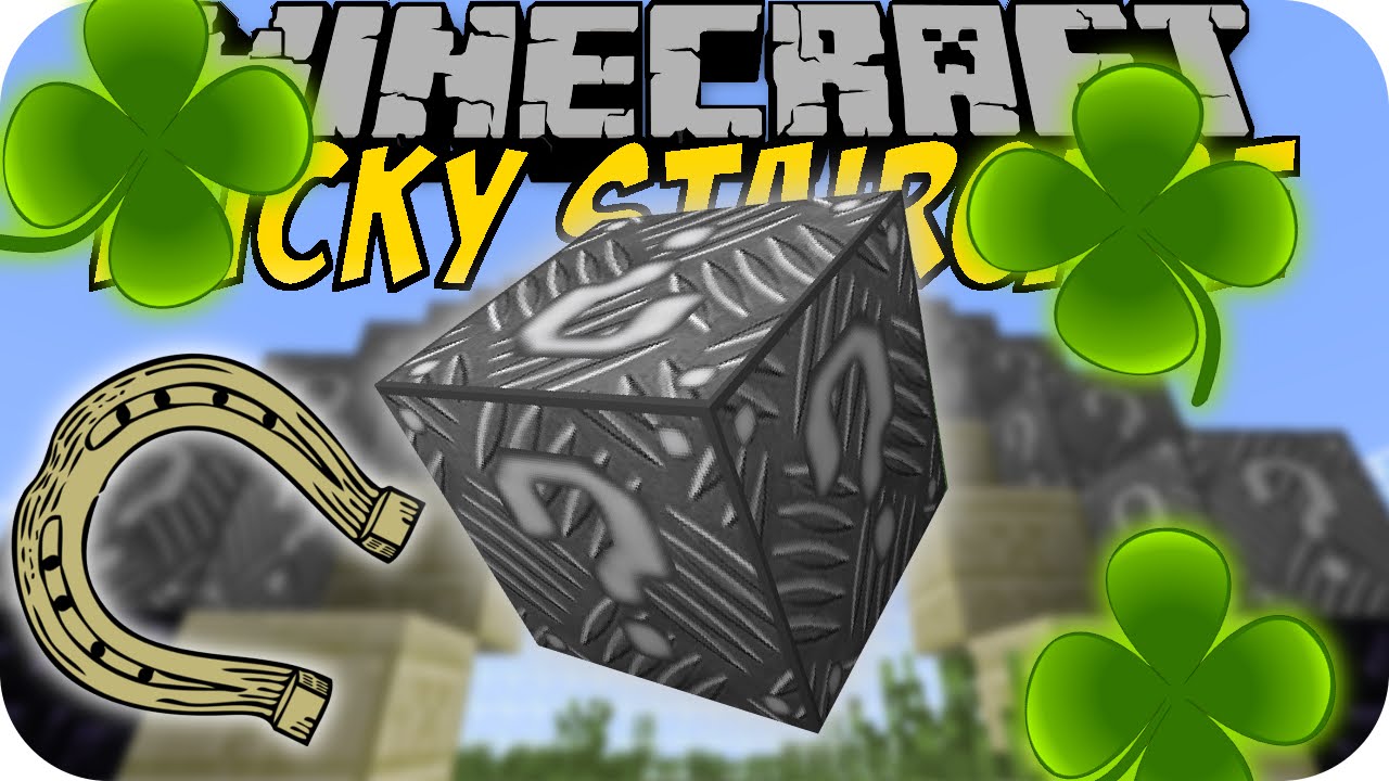 Minecraft LUCKY STAIRCASE #4 - 100% GLÜCK! - YouTube