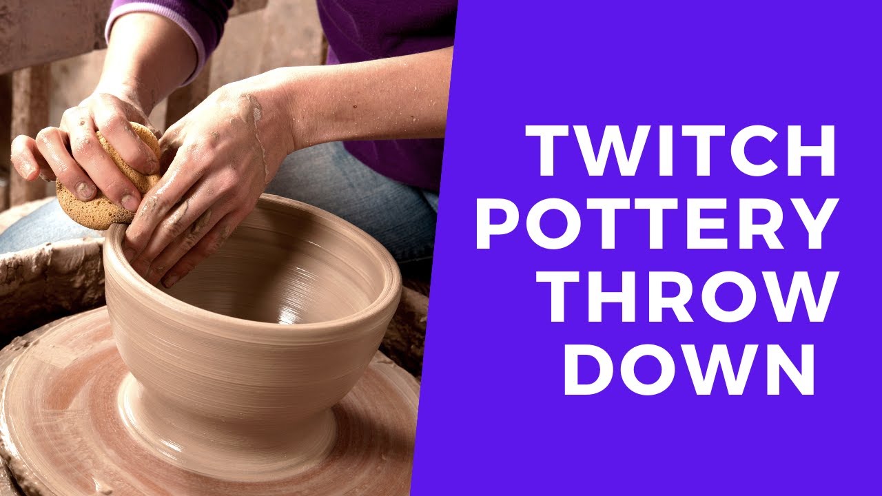 Pottery Throw Down Challenge - YouTube