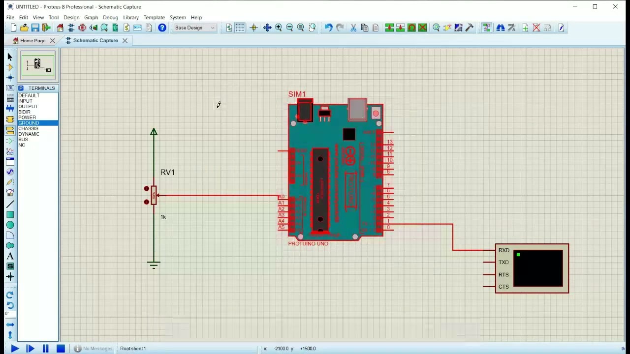 pH Sensor Simulation in Proteus - YouTube