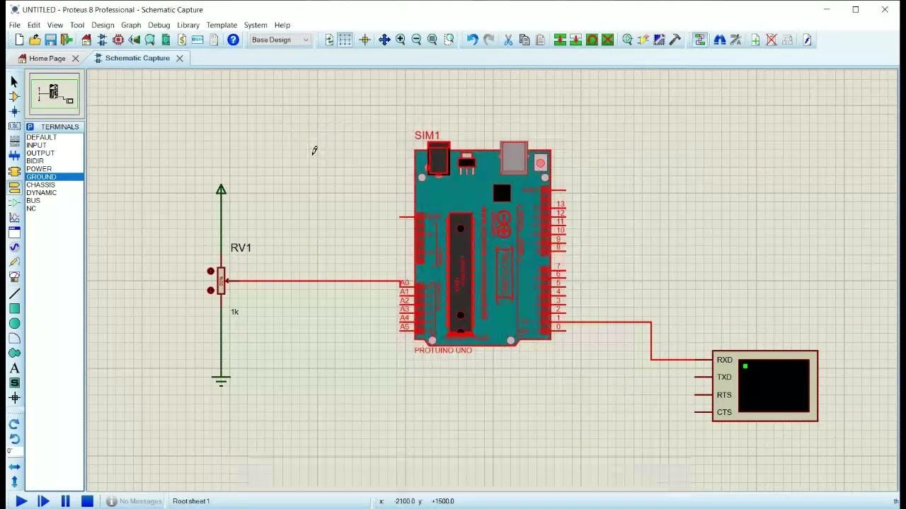 pH Sensor Simulation in Proteus - YouTube