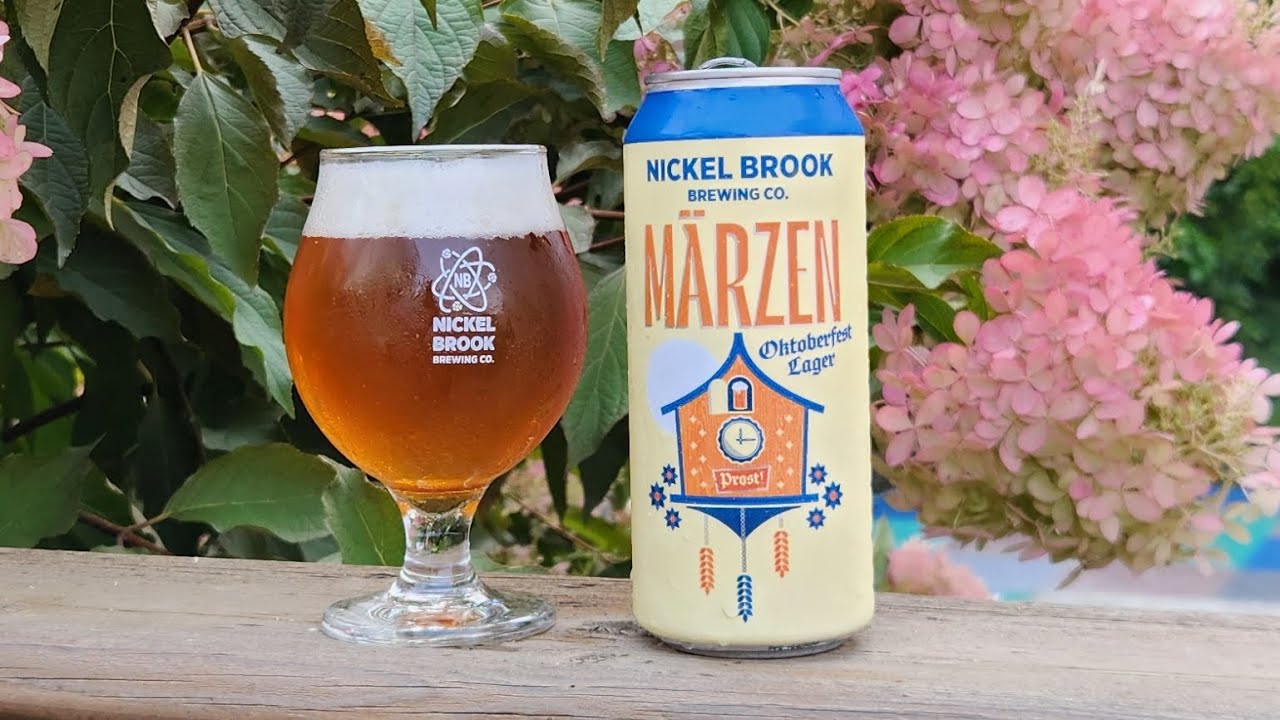 #4068 Nickel Brook Brewing Märzen Oktoberfest Lager (2024) - YouTube