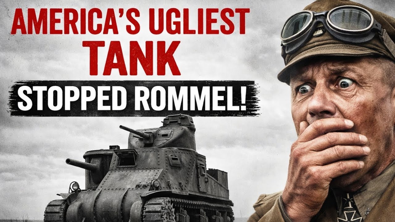 The “Worst” US Tank That STOPPED Rommel in North Africa | M3 Lee - YouTube