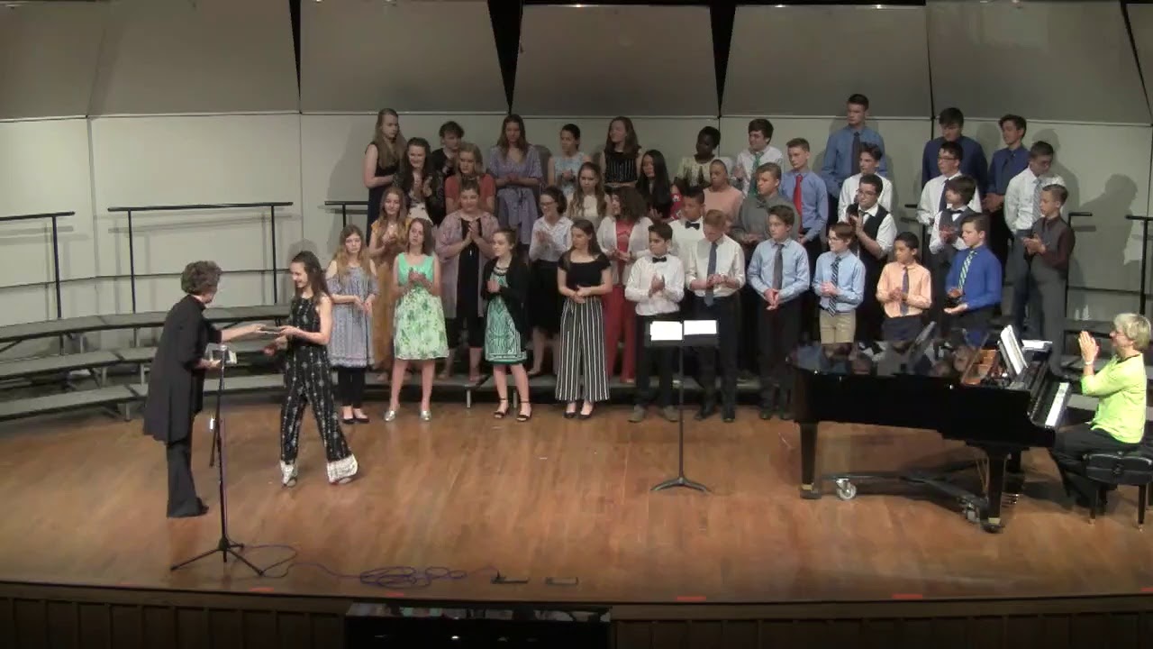 Middle School Spring Concert 2019 - YouTube