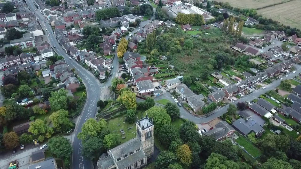 Rawmarsh church dji mavic flight - YouTube