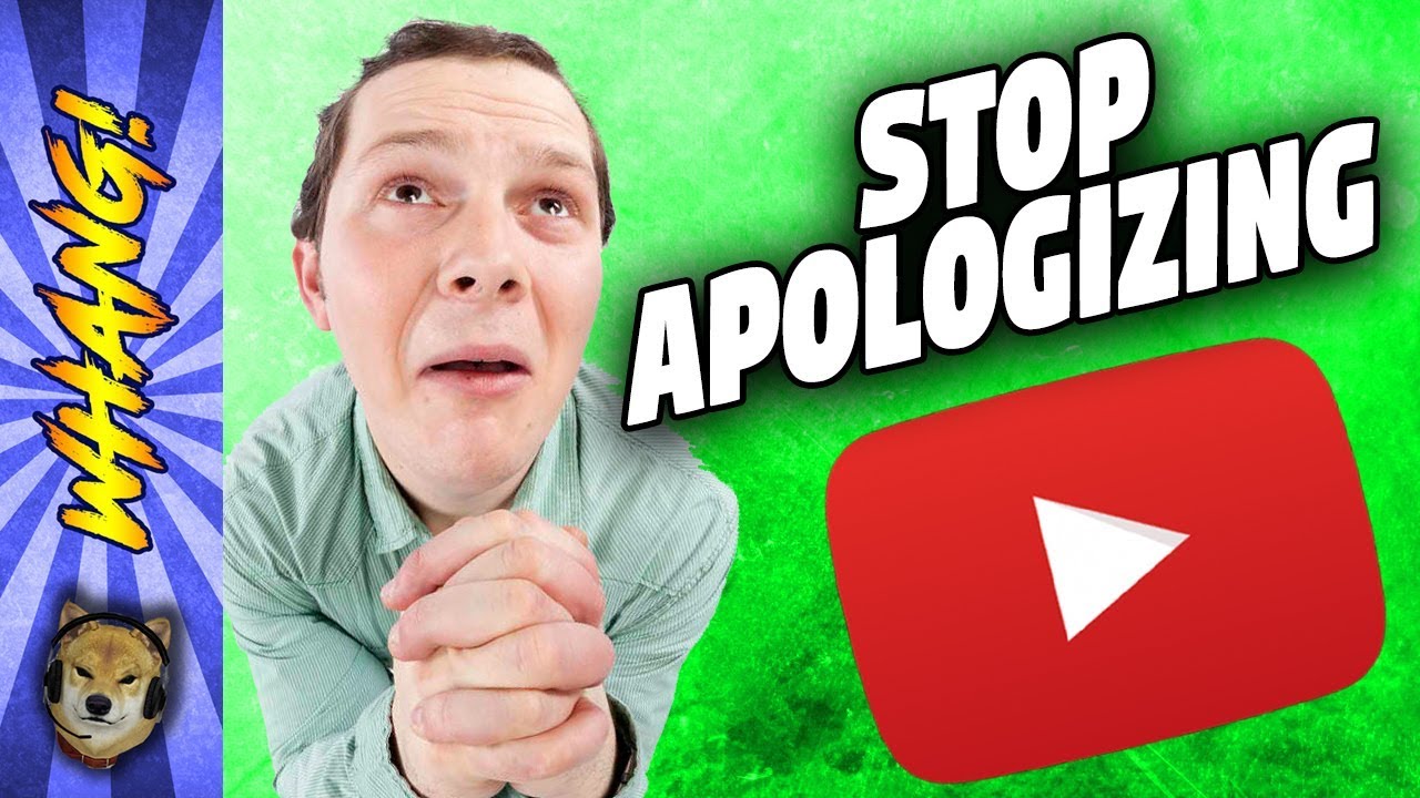 Stop Apologizing for Your Art - YouTube