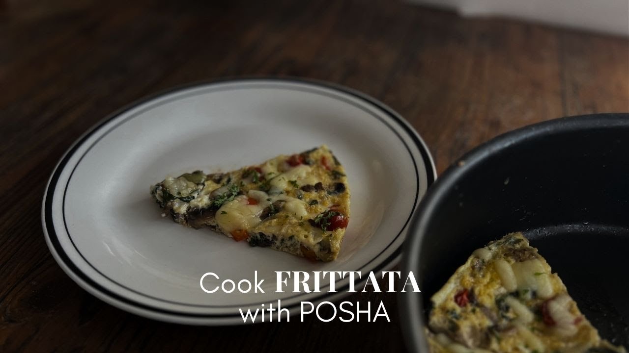 Cooking Robot Makes Frittata (Without Oven) | Posha Kitchen Robot ...