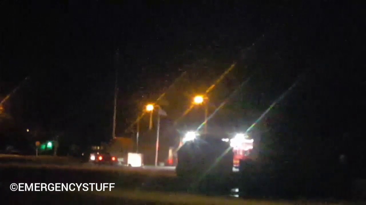 Marissa IL Fire Dept Responding + Sentry Siren - YouTube