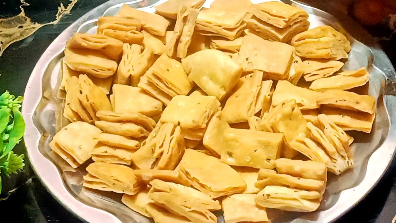 गेहूं के आटे से बनाए खस्ता कुरकुरा नाश्ता जो पूरे 2 महीने तक खाएं/Atta ...