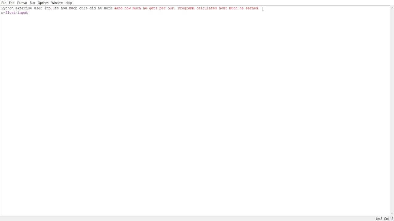 Python User Salary Calculator l How To Calculate Salary In Python Exercise - YouTube
