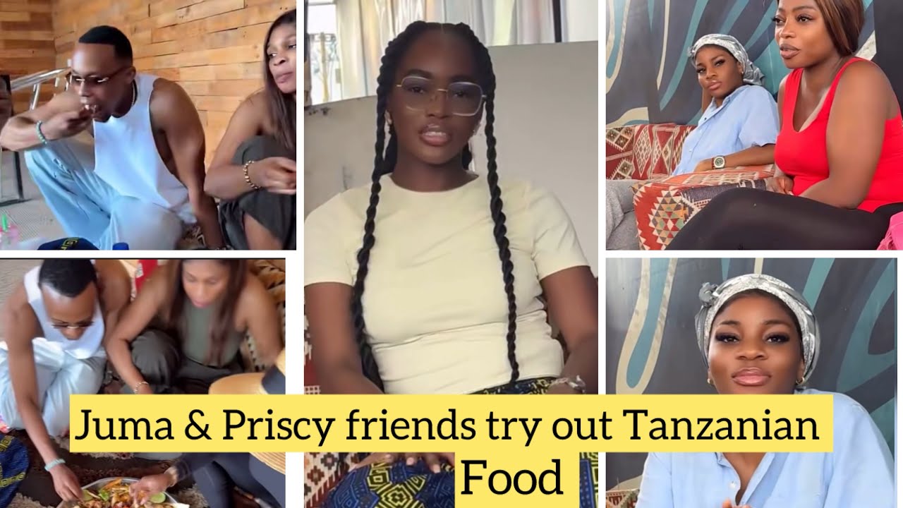 CHIOMA, JUMA & PRISCILLA FRIENDS TRY OUT TANZANIAN LOCAL FOOD & GET TO ...