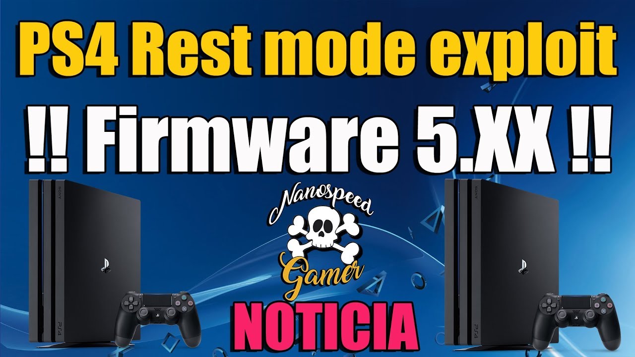 PS4 Rest mode exploit Versiones 5.XX - YouTube