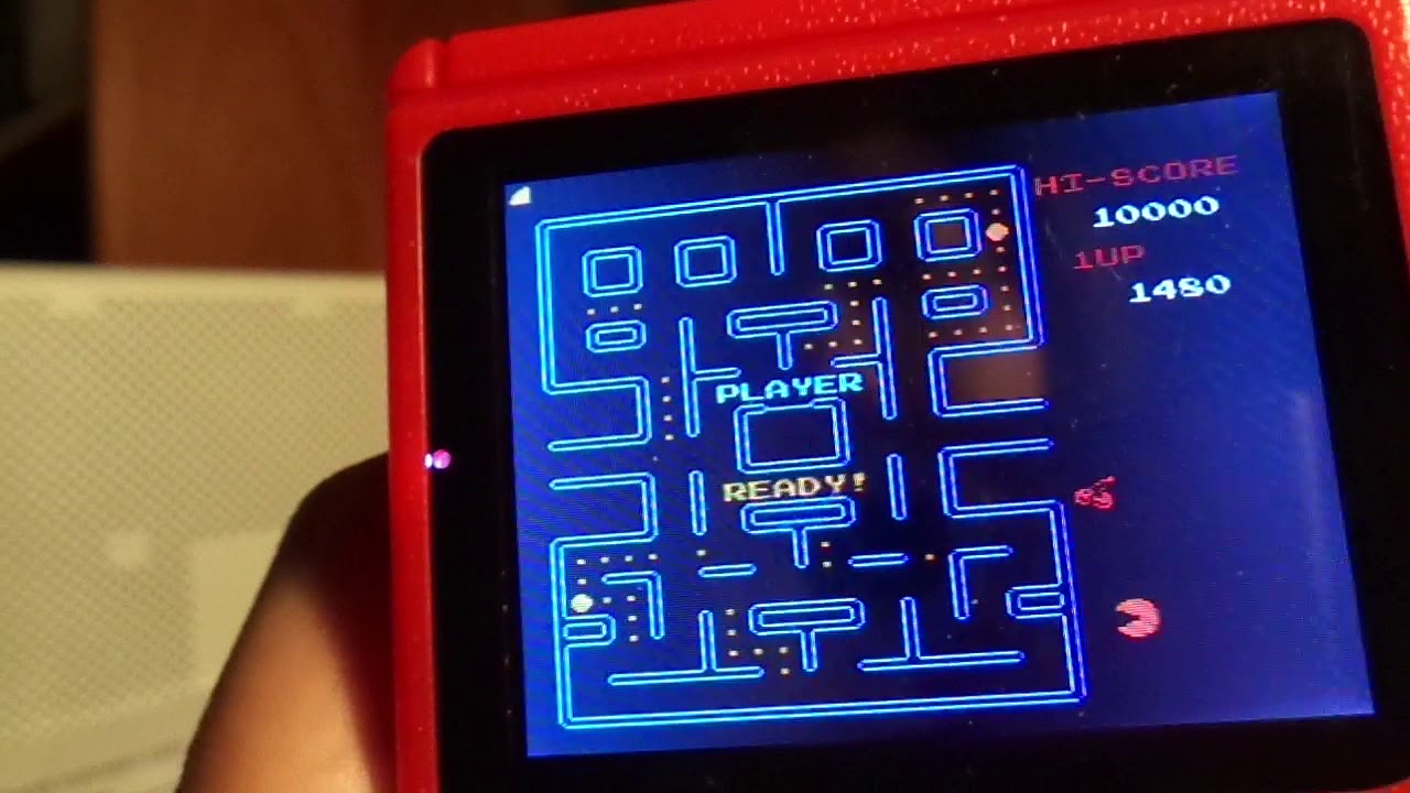 Pacman Gameboy Demo Take 1 - YouTube
