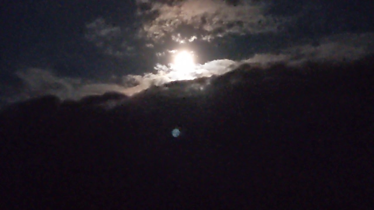 the moon is moving super fast - YouTube