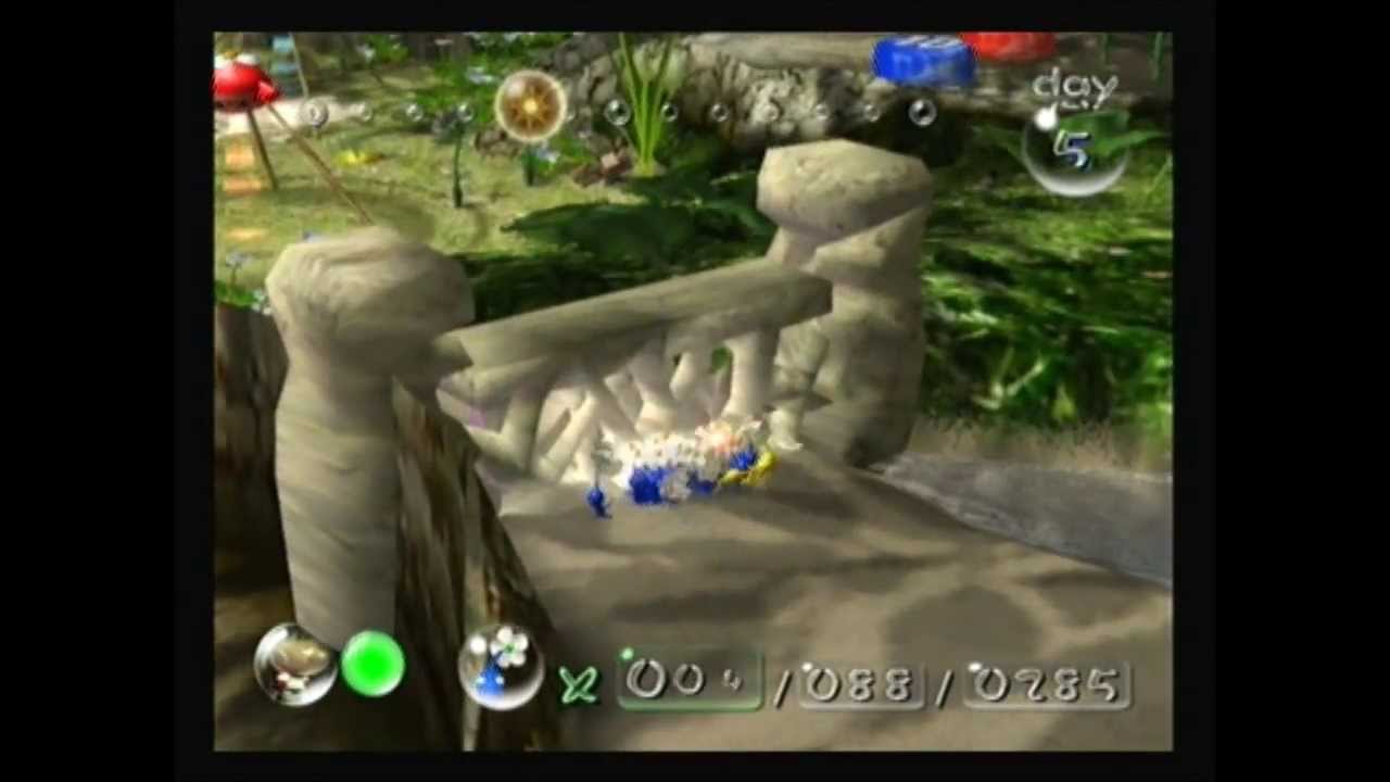 Pikmin - 100% Walkthrough day 5 - YouTube
