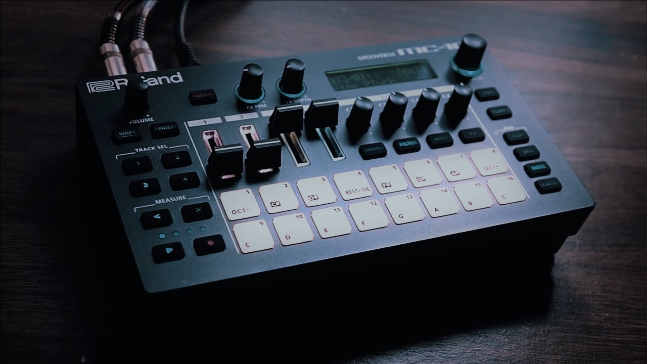 Roland MC101 - soundscape ~ like the flow of a river ~ - YouTube