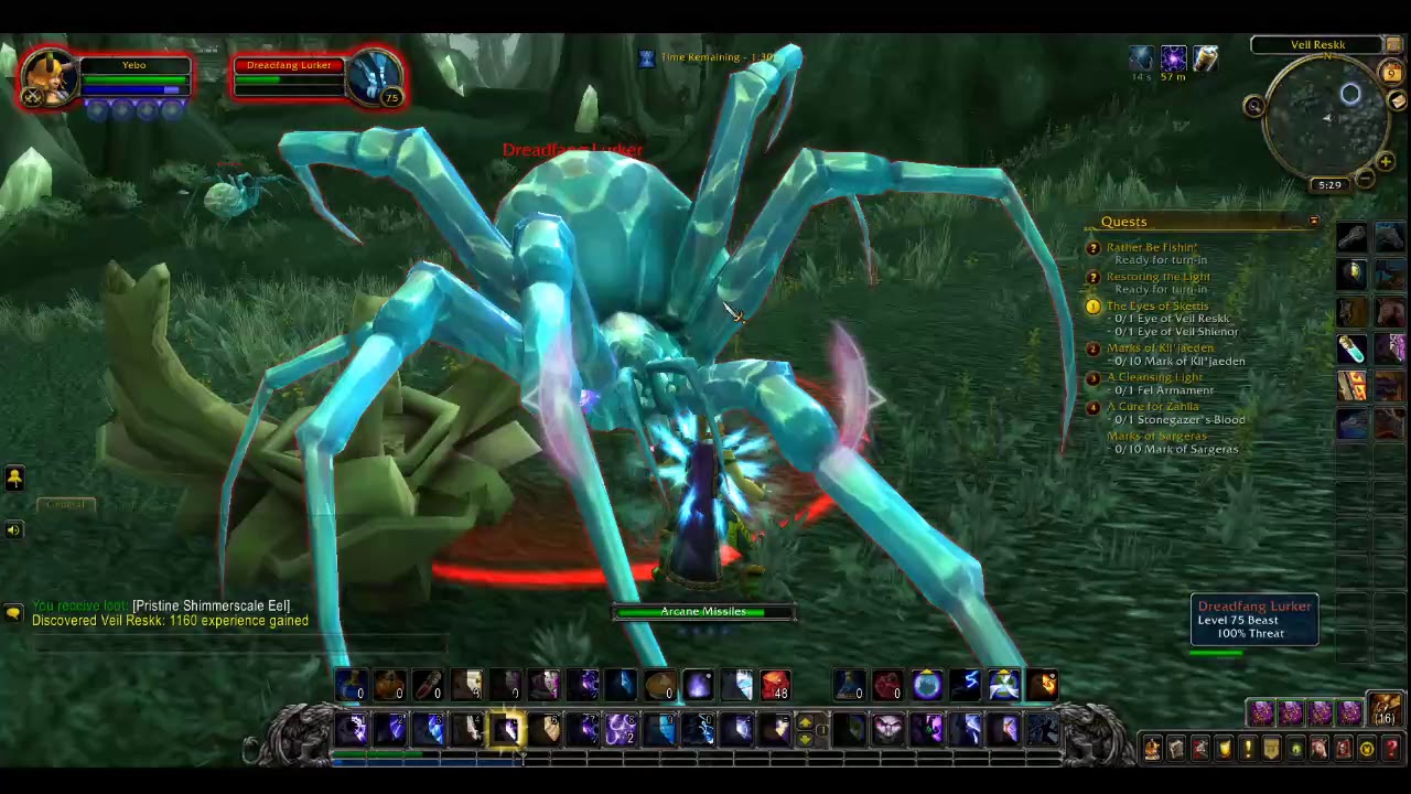 World of Warcraft: Adventues #56: Terokkar forest II - YouTube