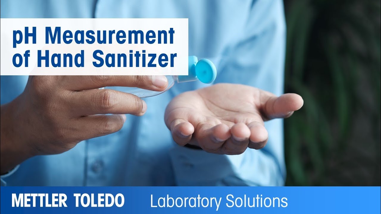 pH Measurement of Hand Sanitizer | Application Video - YouTube