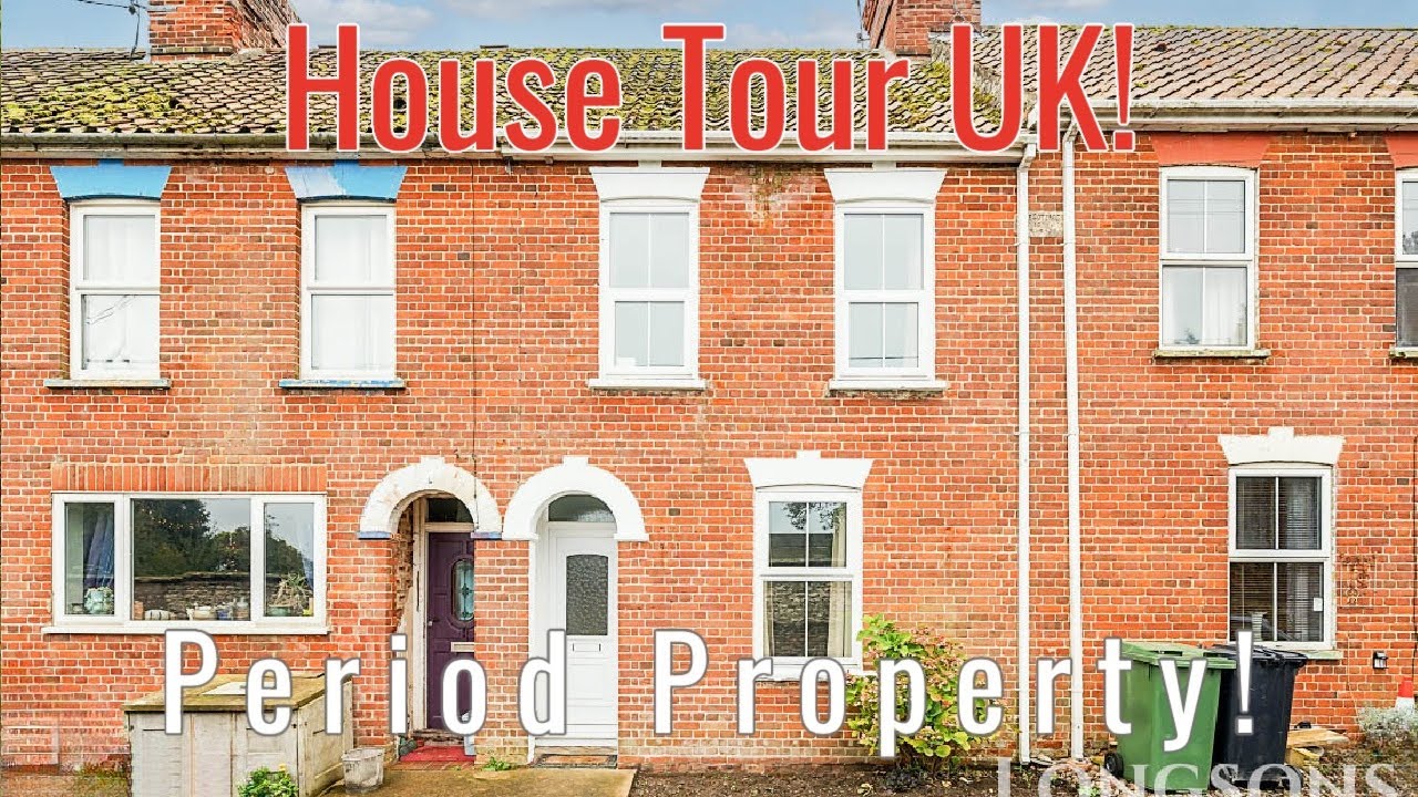 HOUSE TOUR UK Period Terrace House! For Sale Guide Price £180,000 ...