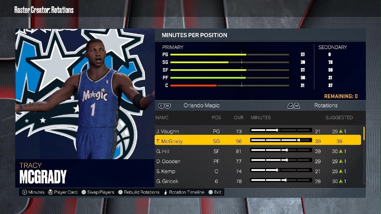 NBA 2K23: Orlando Magic 2002-03 classic team (PS5) - YouTube