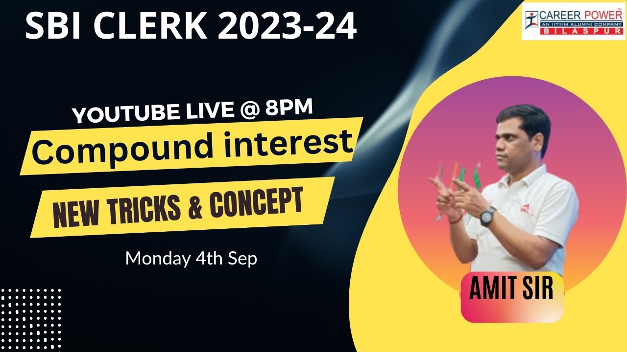 Compound Interest New Tricks & Concepat for BANK CLERK/SSC CPO ...