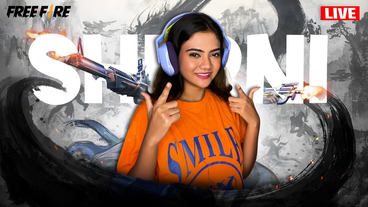 FREE FIRE WITH SHERNI | |#ff#ffgirllive#freefireindia #girlgamer - YouTube