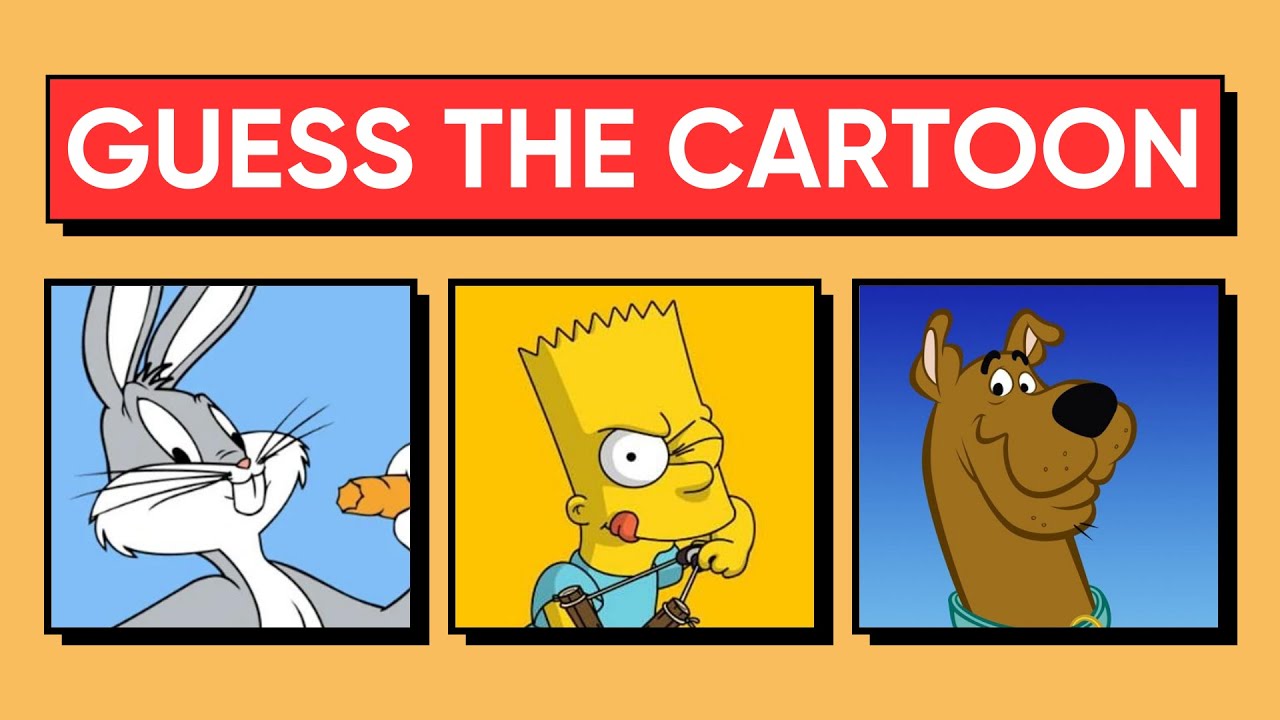 GUESS THE CARTOON QUIZ | Can you guess this cartoon's name? | Brain ...