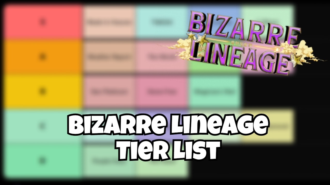 (UPDATED) The Best Stand Tier List In The Bizarre Lineage - YouTube