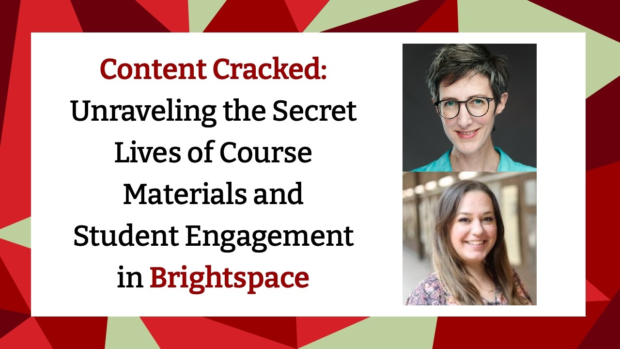 Content Cracked: Unraveling the Secret Life of Course Materials and ...